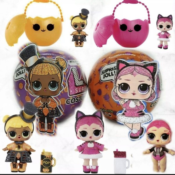 Toys | Lol Surprise Costume Glam Lot 2 Lol Dolls Countess Baby Cat ...